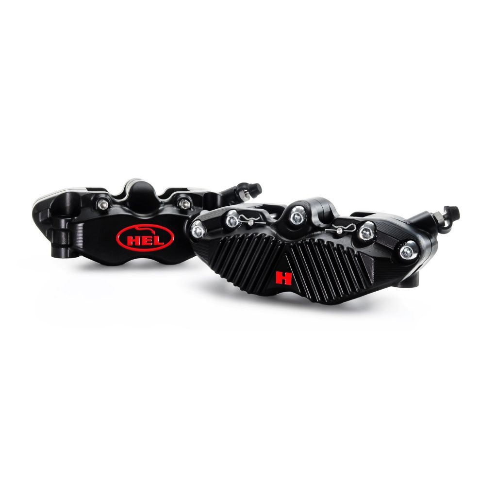 HEL - V2 Front Brake Calipers - Finned Back 100mm,108mm - L74 Track and ...